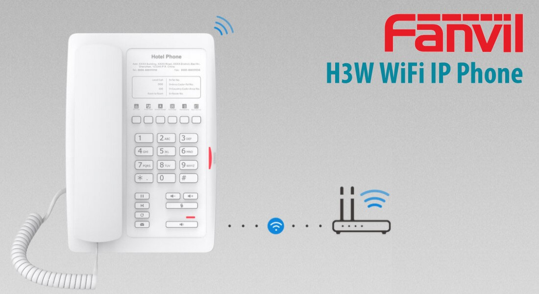 Fanvil H3W WiFi IP Phone Dubai - Vector Digitals Dubai | IT & Telecom ...