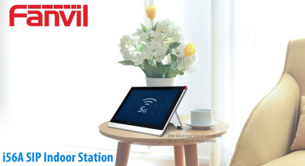 Fanvil i56A SIP Indoor Station Phone with 10.1-inch colour touch screen