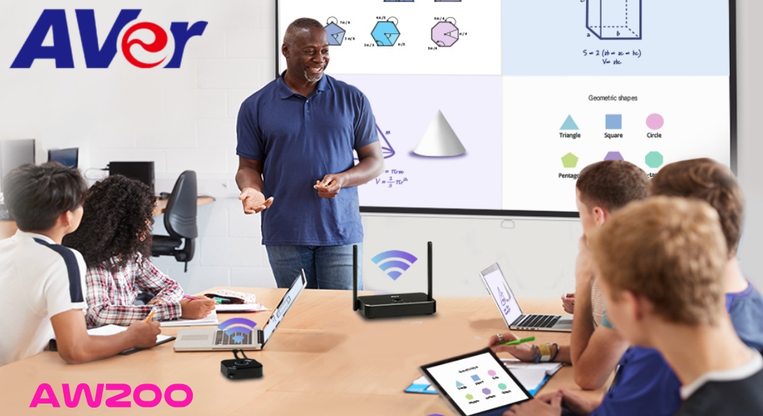Avermedia AW 200-is a 4K WirelessPresentation System