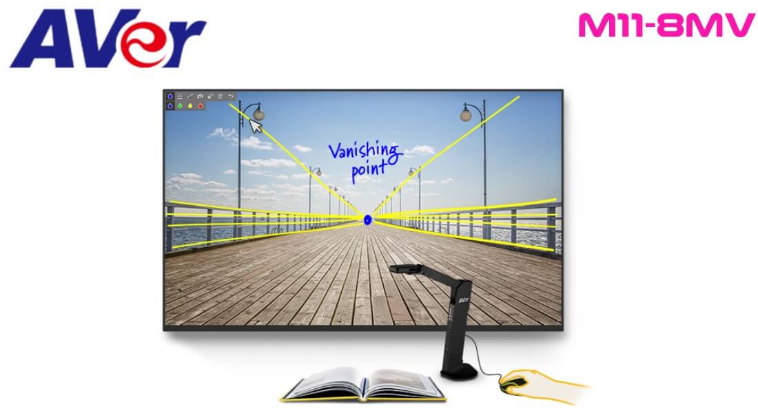 AVer M11-8MV USB Interactive Visualizer with 8 Megapixels Camera