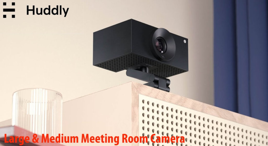 Huddly L1 AI collaboration camera for large meeting rooms