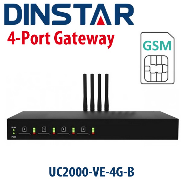 Dinstar UC2000-VE-4G-B Dubai : Dinstar GSM Gateway Dubai