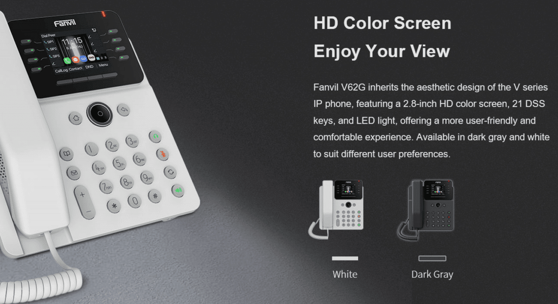 Fanvil V62G White IP Phone Dubai