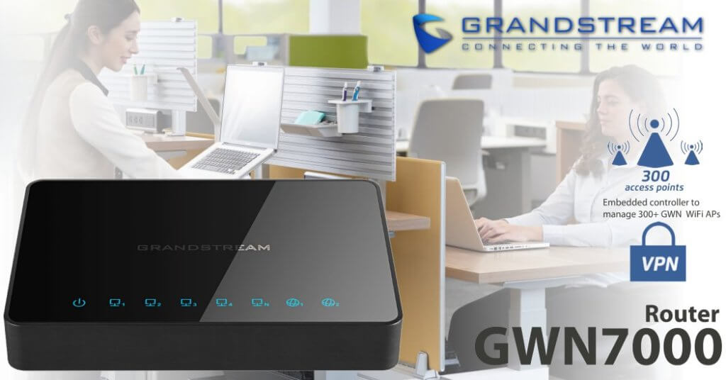 Grandstream GWN7000 - Enterprise Gigabit Dual-WAN VPN router