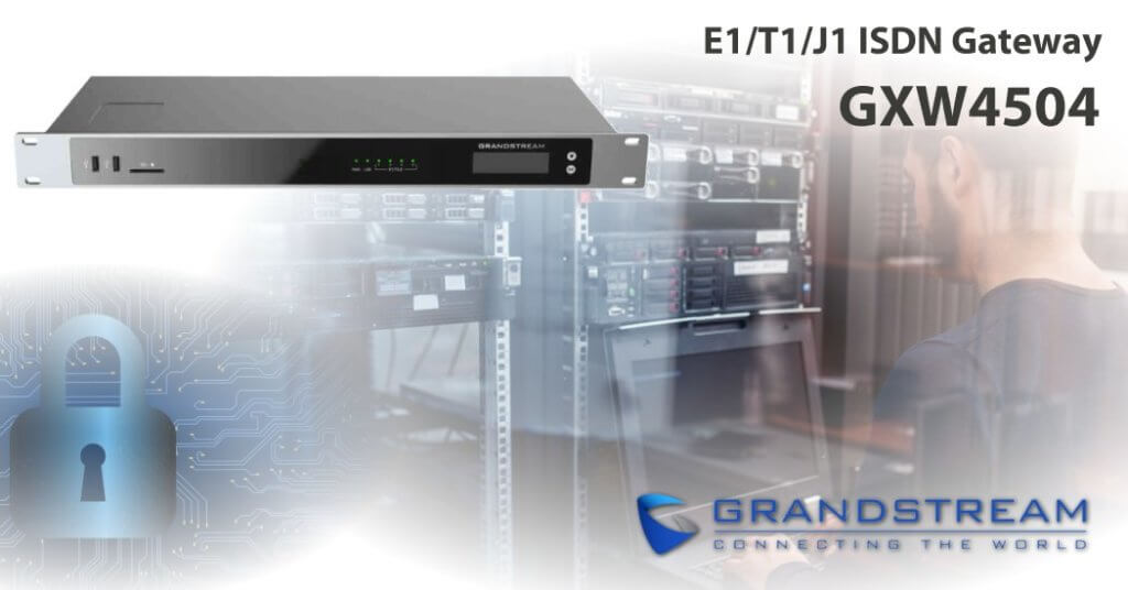 Grandstream GXW4502 Dubai- 2 E1/T1/J1 Digital VoIP Gateway UAE